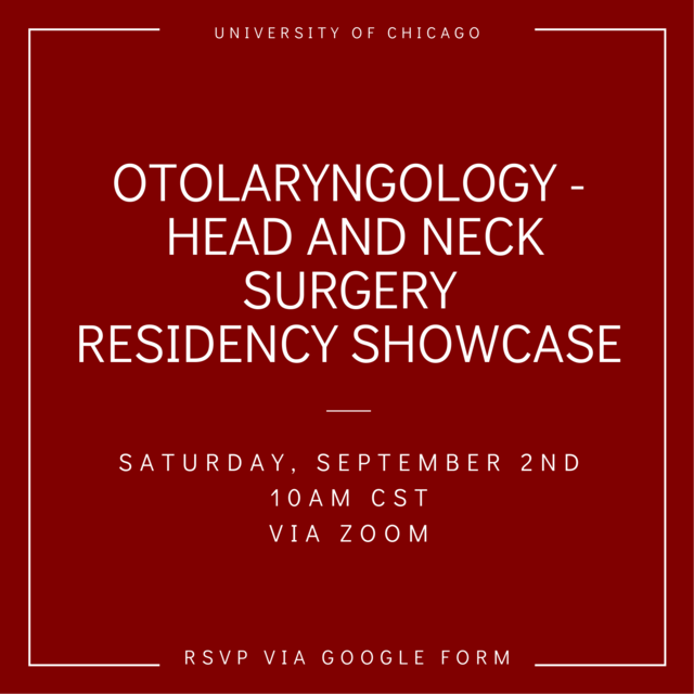 Otolaryngology - Head & Neck Residency | Department of Surgery | The ...
