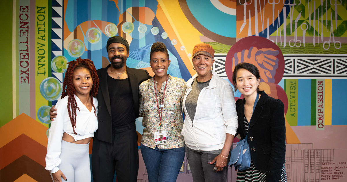 Unveiling Mural in Chair's Suite | Department of Surgery | The ...